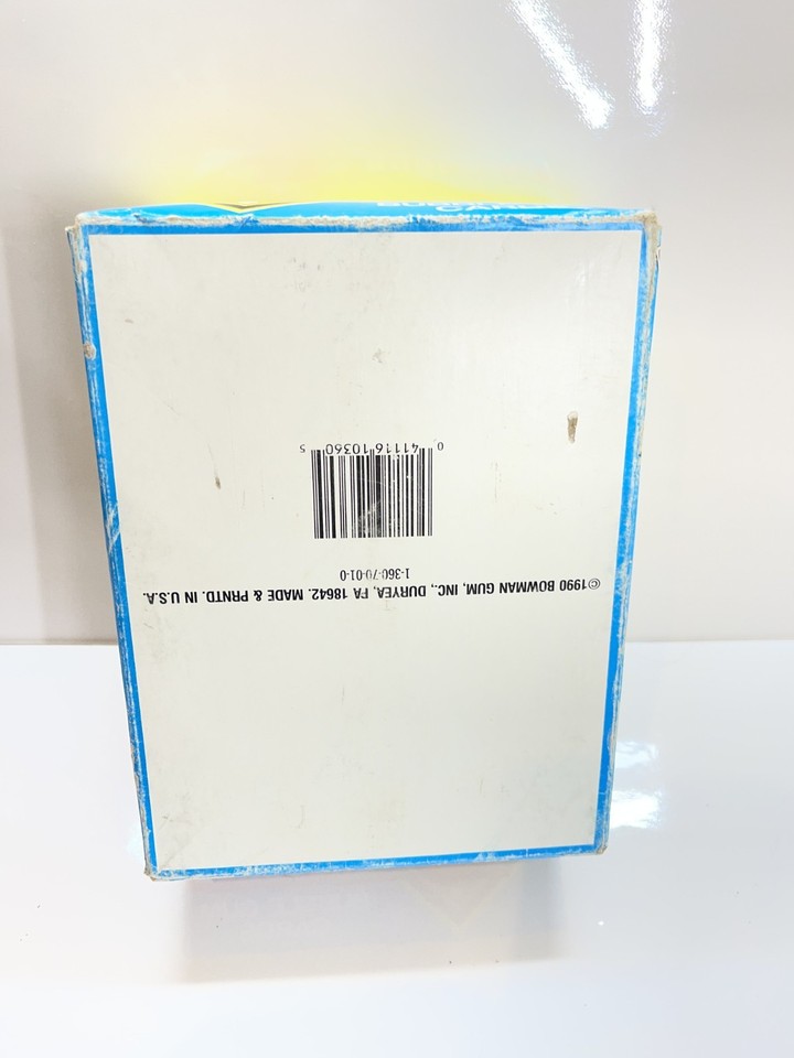 1990 Bowman Baseball Trading Cards Wax Pack Box (36 Wax Packs) | eBay
