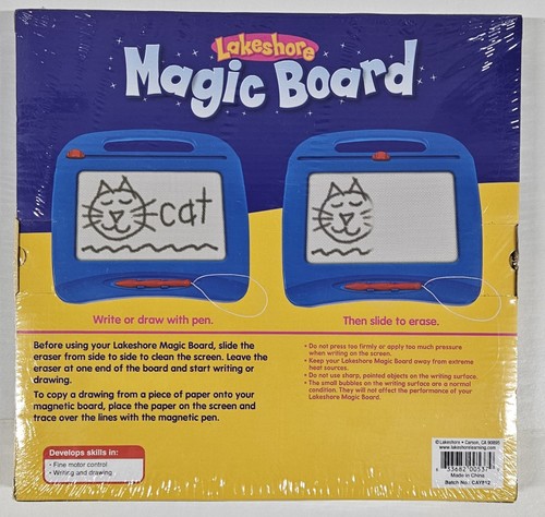 Lakeshore MAGIC BOARD Writing Sketching Drawing | eBay