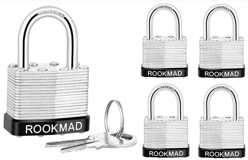 Keyed Padlocks, Laminated Steel Padlock, Keyed Alike Locks with Same ...