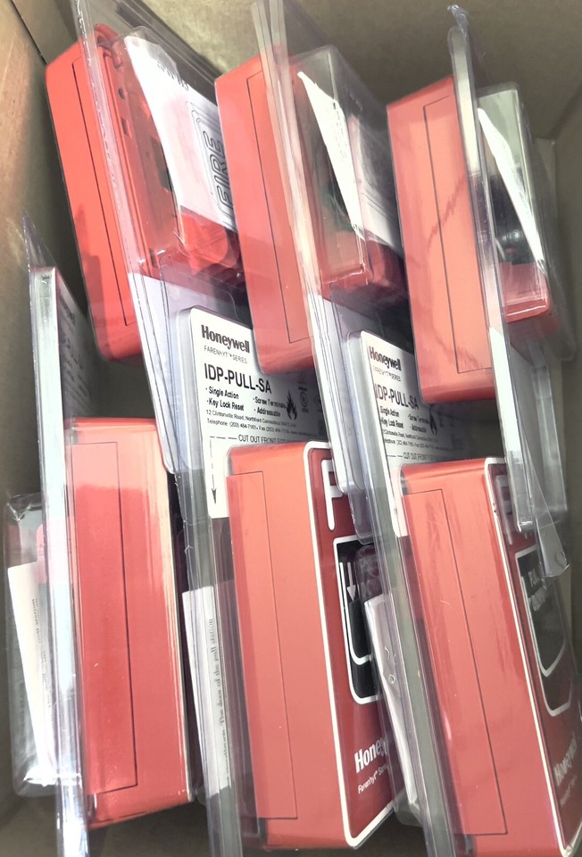 *LOT OF 6* Honeywell Farenhyt IDP-PULL-SA Addressable Pull Station | eBay