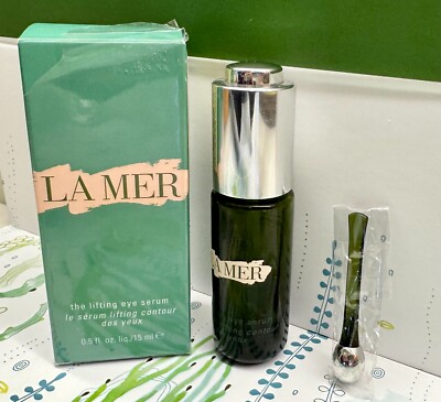 New/Sealed LA MER Eye Applicator Massager Roller+Lifting Serum EMPTY ...