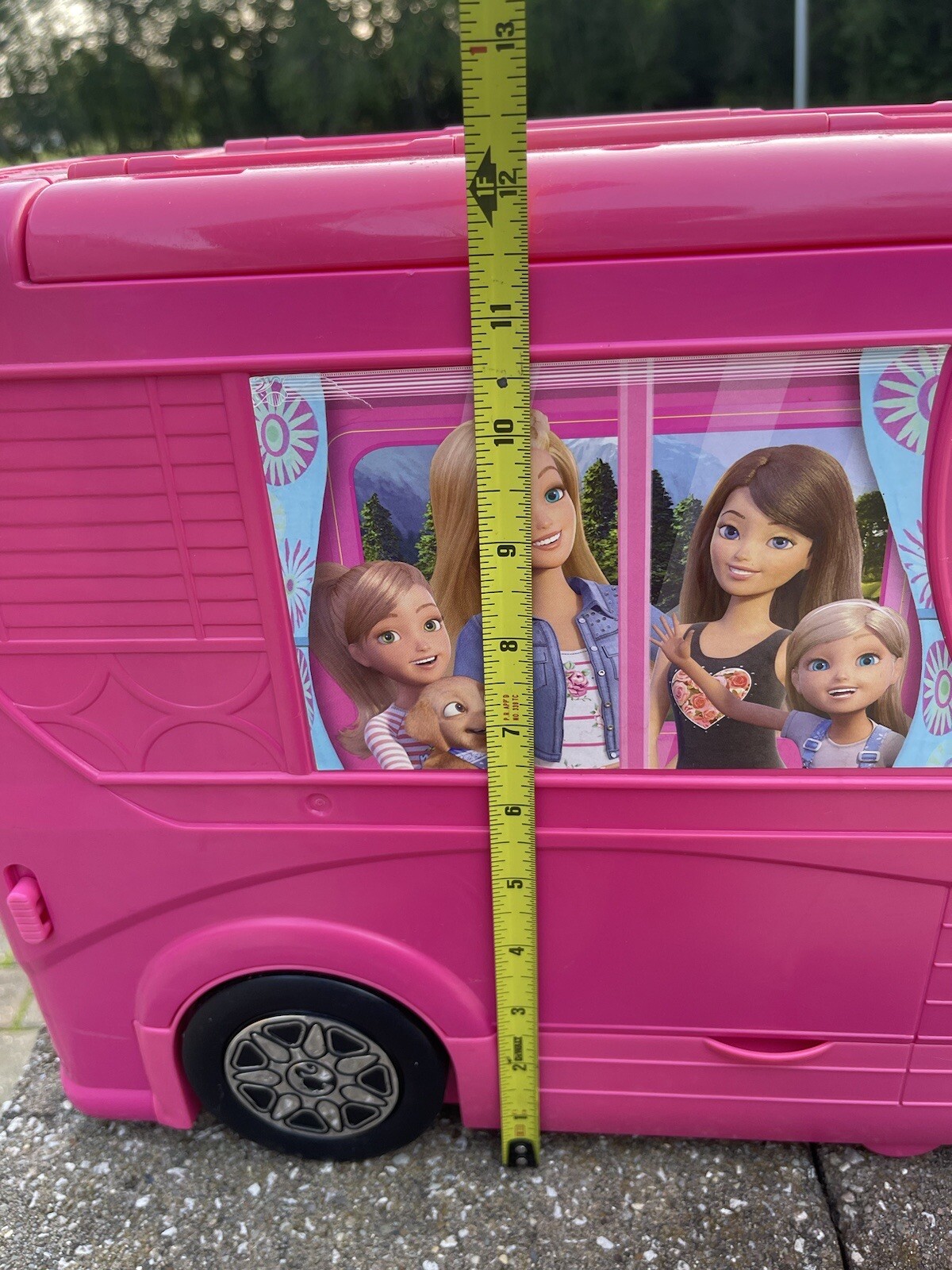 Barbie RV Camper Pop up Dolls Vehicle Girls Camping Toy Trailer 2014 ...