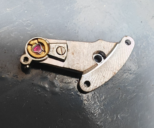 Rolex watch part 1570-8102 Balance bridge Part with Jewel | eBay