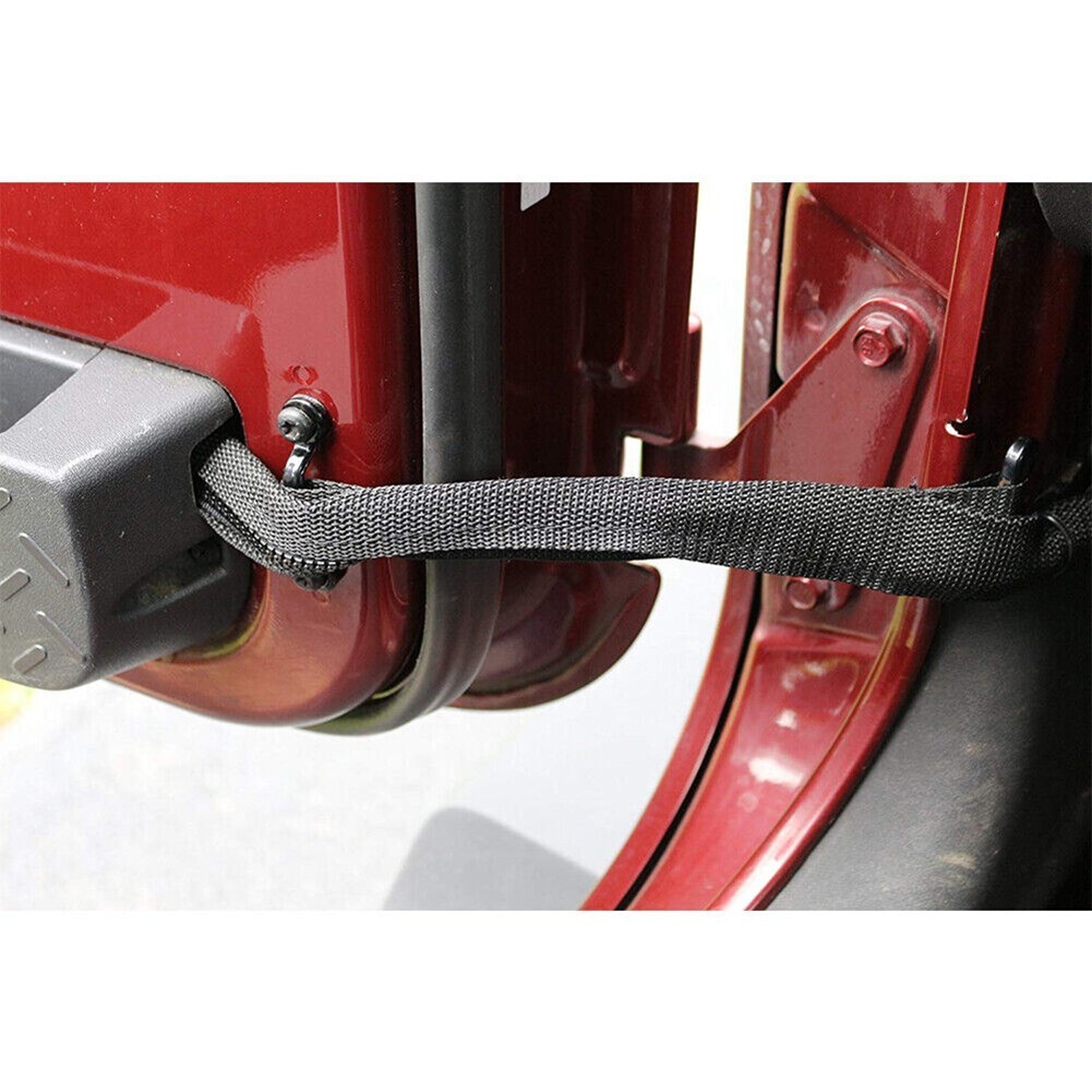 Premium Door Limiting Straps Stop Cloth Hinge Fits For Jeep Wrangler JK ...