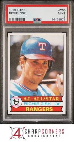 1979 TOPPS #260 RICHIE ZISK RANGERS PSA 9 | eBay
