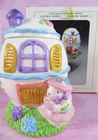 Ceramic Cottage Egg Bunny Box Girl Rabbit 16388 Spring Décor Original ...