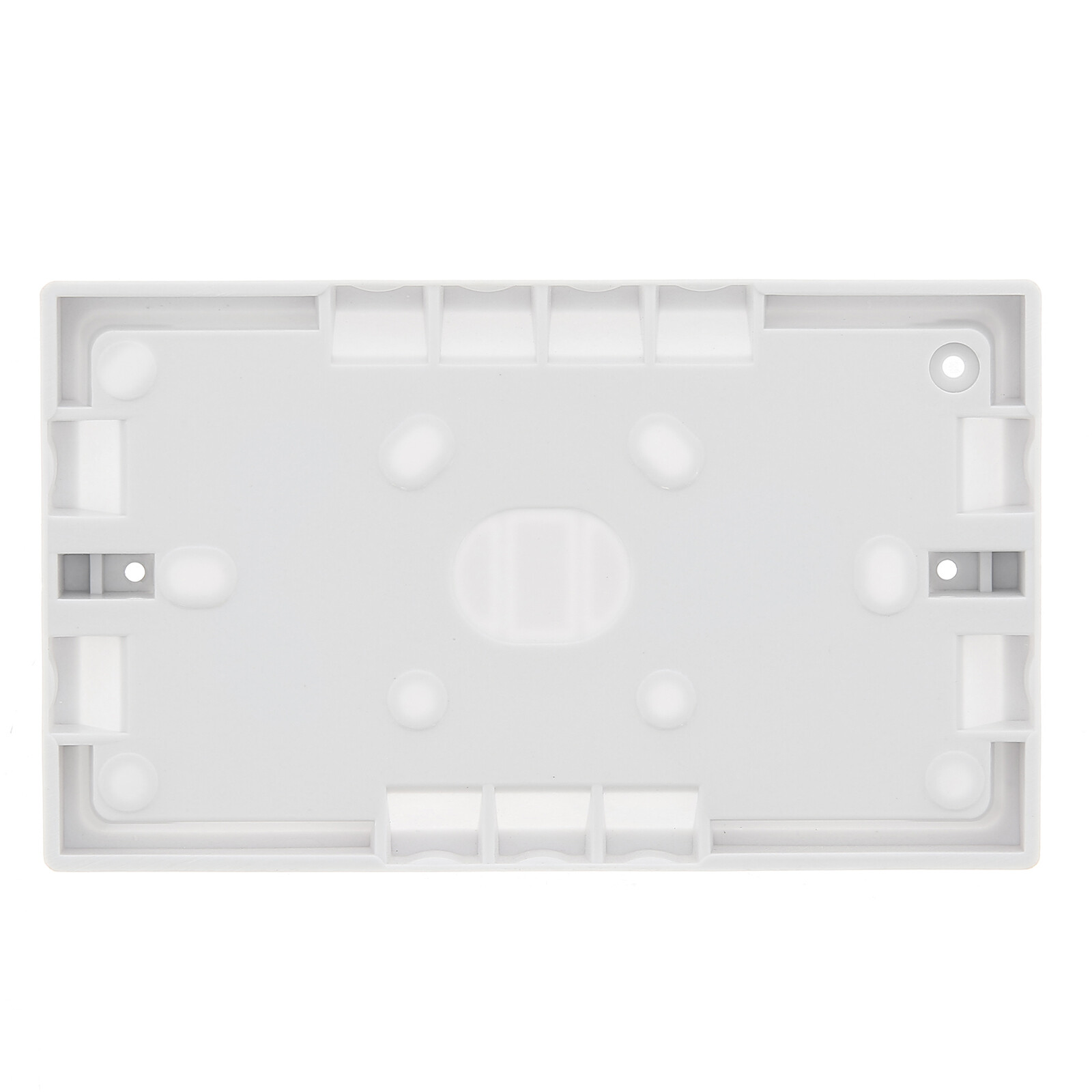 5 x 25mm Wall Surface Mounted Pattress Back Box Double 2 Gang ...