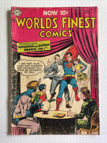 World’s Finest Comics #73 1954 DC Superman Batman Scarce | eBay