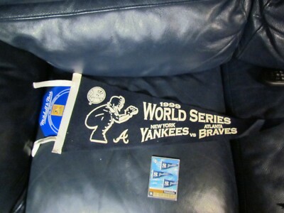 1999 World Series New York Yankees vs Atlanta Braves Mitchell & Ness ...