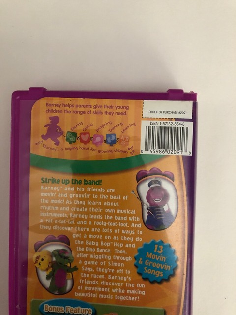 Barney - Movin and Groovin (VHS, 2004) for sale online | eBay