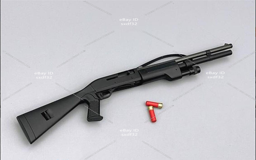 1:6 Male M870 Shotgun Rifle Weapon Gun Model For 12'' HT Action Figure ...