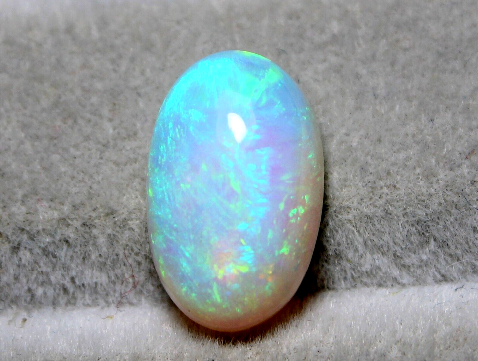 Opal The Queen Of Gemstone Ethiopian Fire Opal Oval Shape Stone 2.25 ...