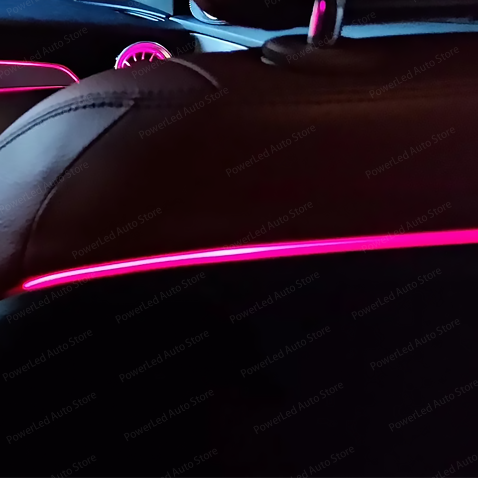 LED Co-pilot Backrest Lamp Ambient Light App Control For Mercedes Benz ...