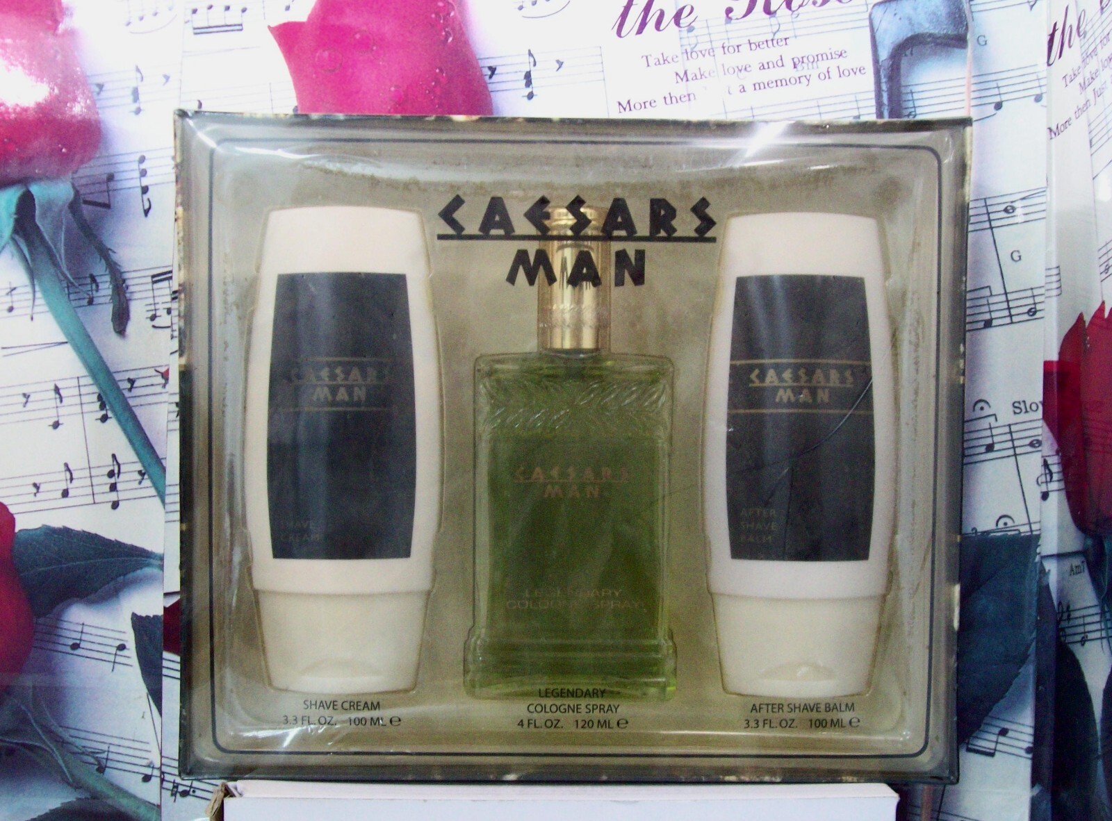 Caesars Man Legendary Cologne Gift Set Cologne + Shave Cream & After ...