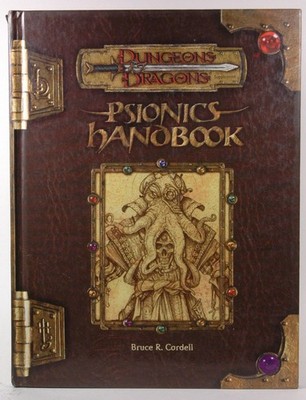 Psionics Handbook (Dungeons & Dragons d20 3.0 Fantasy Roleplaying ...