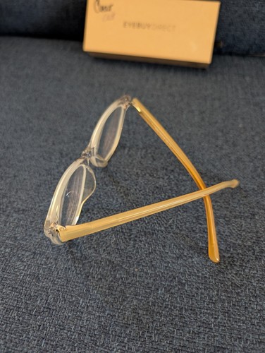 Eyebuydirect Sing 54-16-140 C2 Clear Acetate Eyeglasses FRAMES In Box W ...