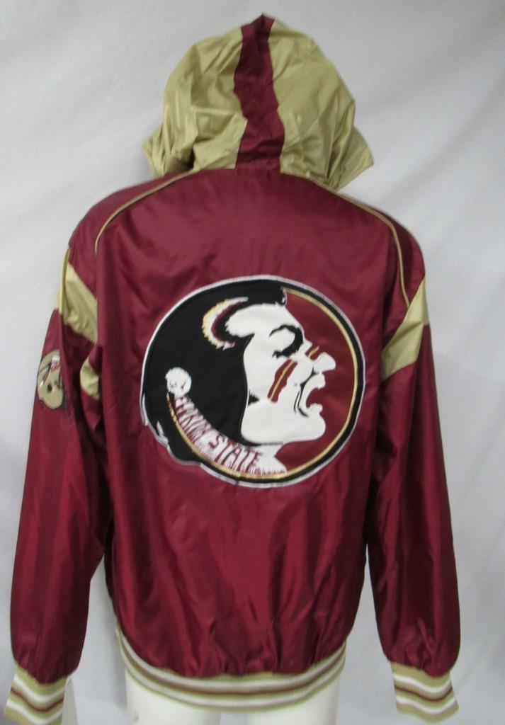 Florida State Seminoles Youth Size S M or L Hooded Windbreaker Jacket ...