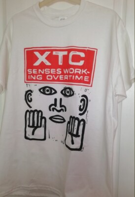 XTC Senses Working Overtime T Shirt Music New Wave Elvis Costello ...