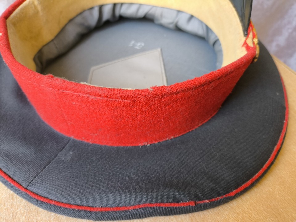 RARE OLD Soviet Military Officer Visor Police MVD Cap Hat size 54 USSR ...