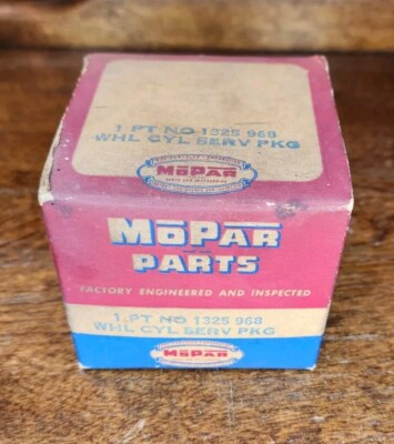 NOS Mopar Hydraulic Brake Cylinder Kit # 1325968 /1951 Dodge DeSoto ...