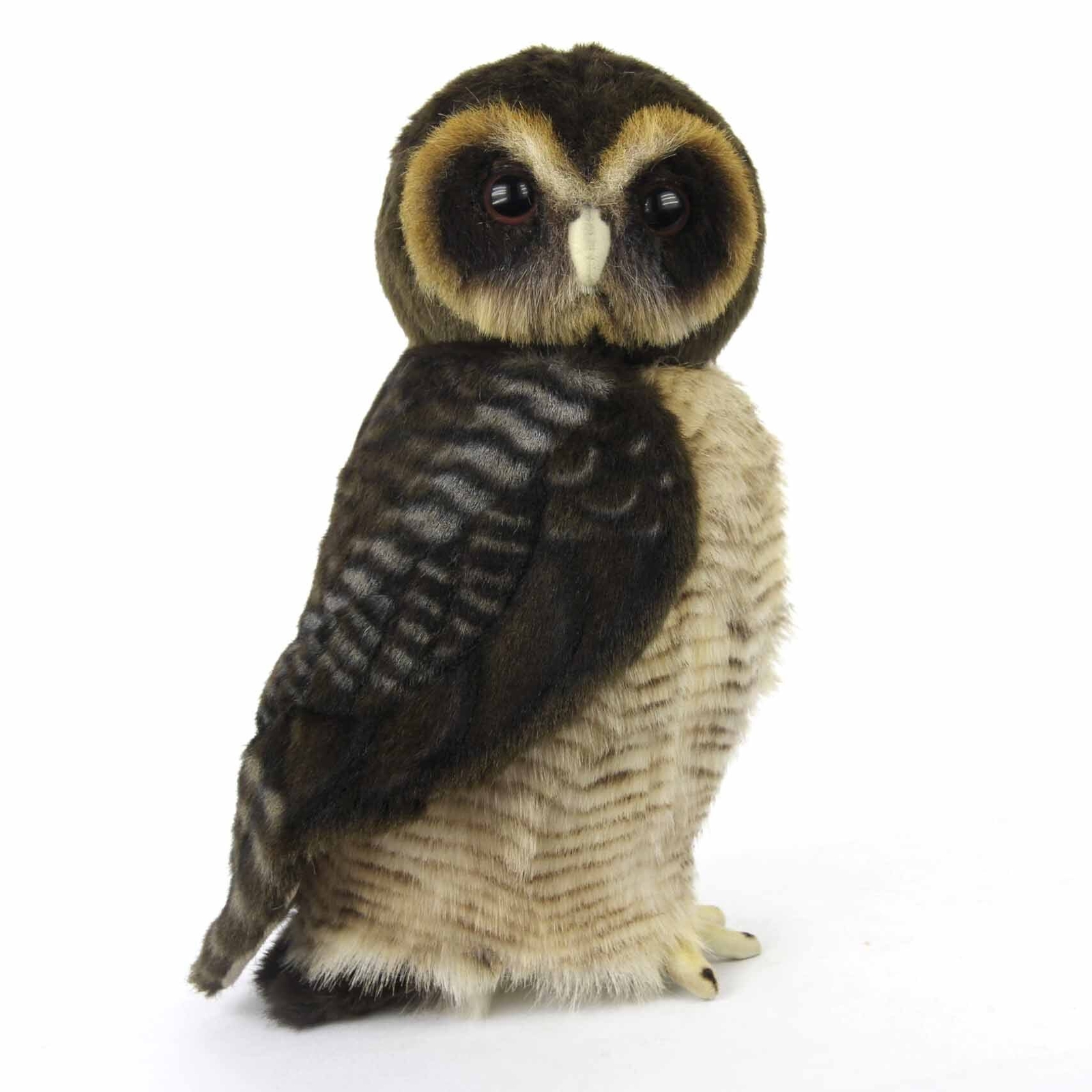 Asian Brown Wood Owl - Hansa Realistic Stuffed Plush Animal Soft Toy ...