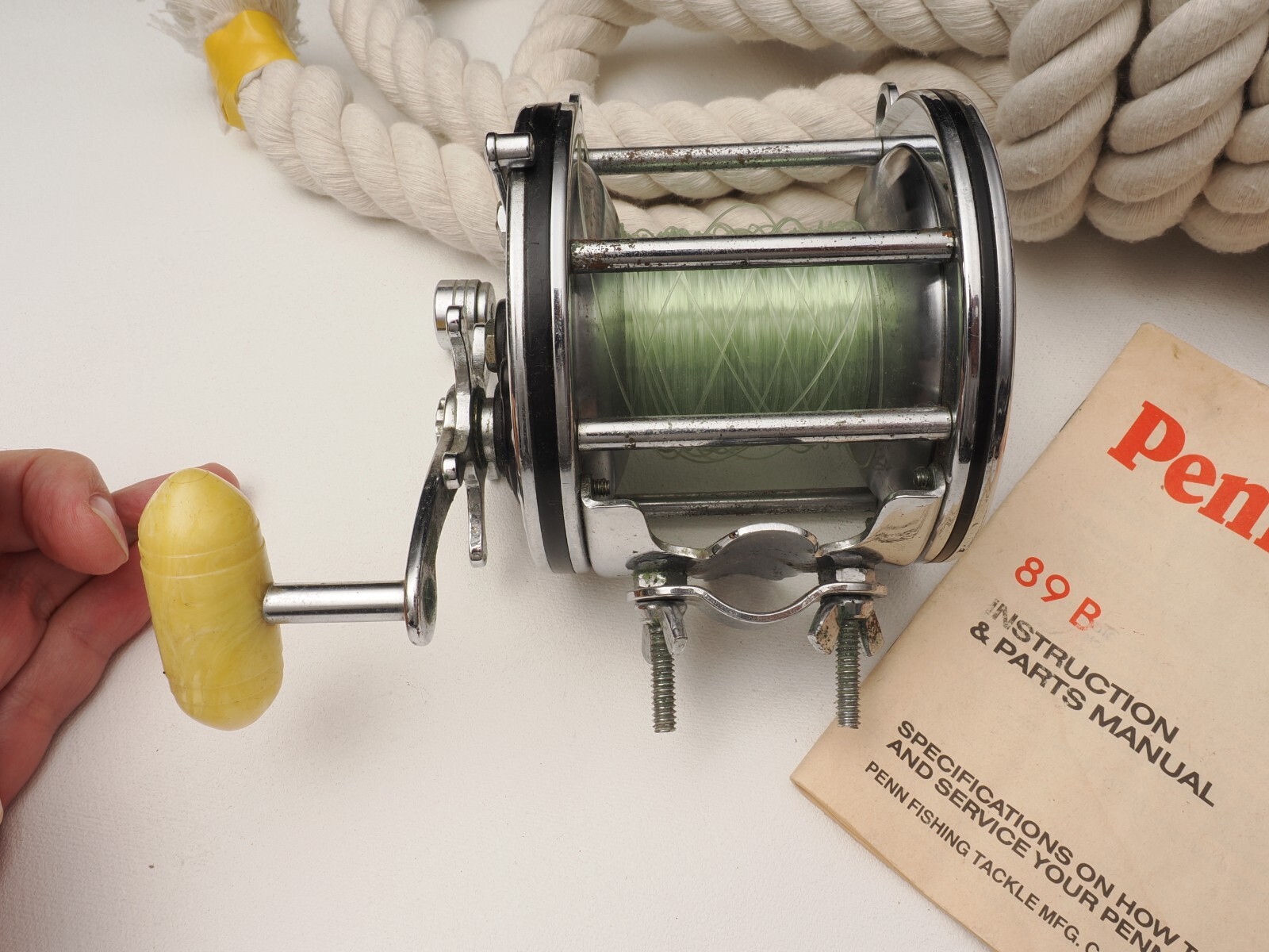 PENN SENATOR 4/0 FISHING REEL IN MINT CONDITION Made in the USA. | eBay ...