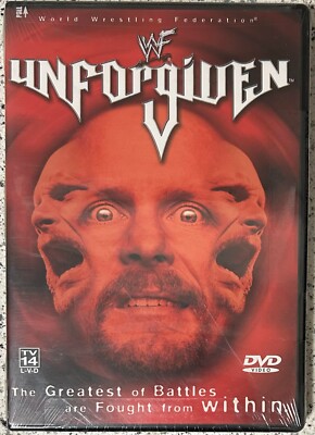 WWF WWE - Unforgiven 2001 Brand New Wrestling DVD Sealed (Loose Please ...