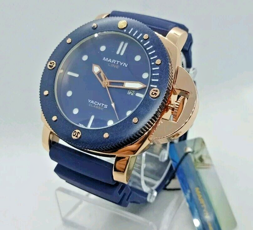 Herrenuhr Martyn Line Special Limitierte Edition Etui Gold Pink ...
