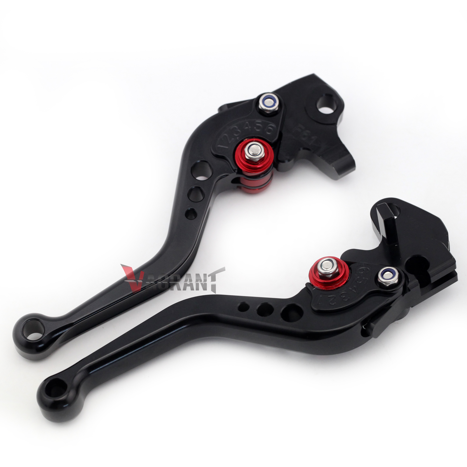 CNC Short Brake & Clutch Levers Black For YAMAHA YZF R125 2008-2011 YZF ...