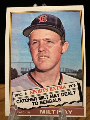 1976 Topps Traded Milt May #532T - Detroit Tigers (A1) | eBay