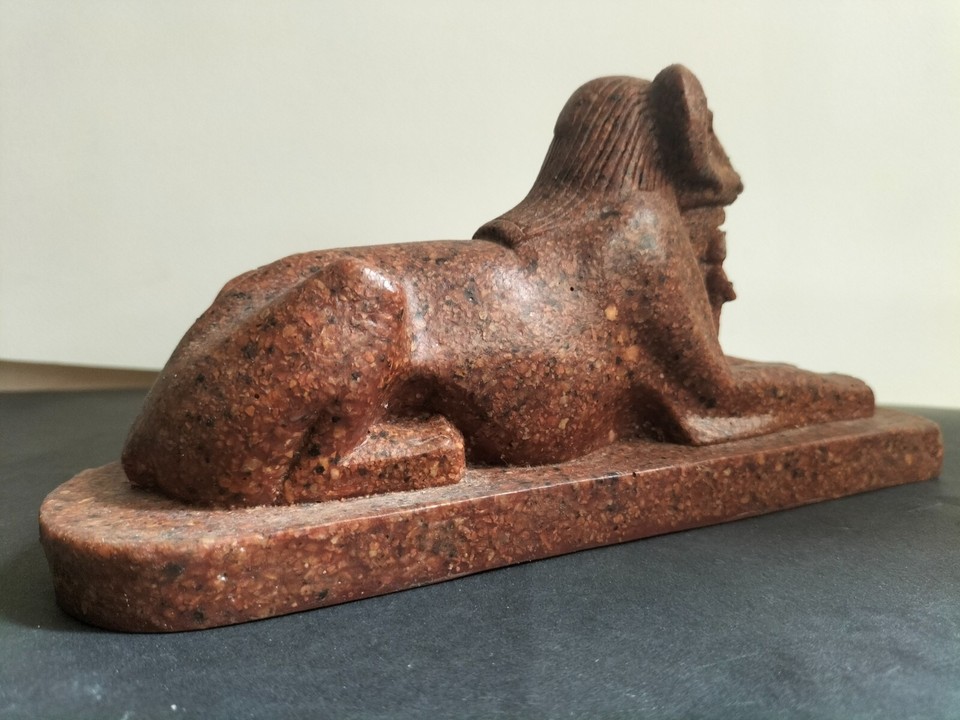 Rare Ancient Egyptian antique Miniature replica Pharaonic Sphinx Amon ...