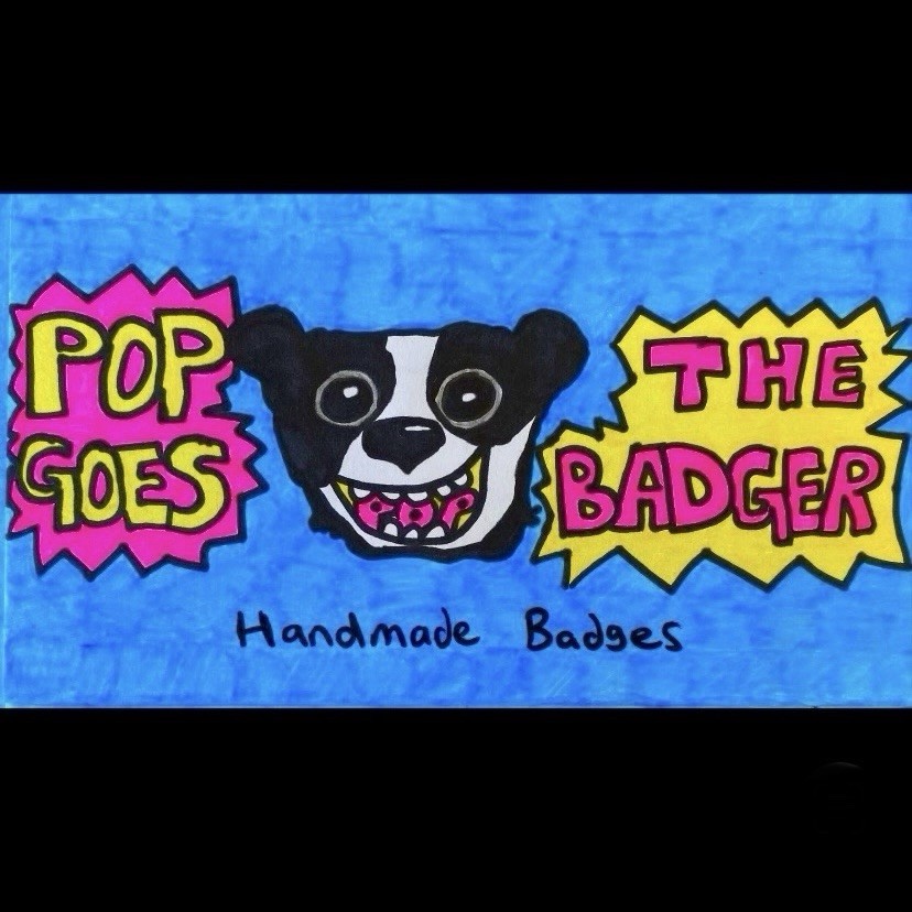 Bill Decker 25mm Pin Badge The Smell of Vic Reeves Bob Mortimer ...