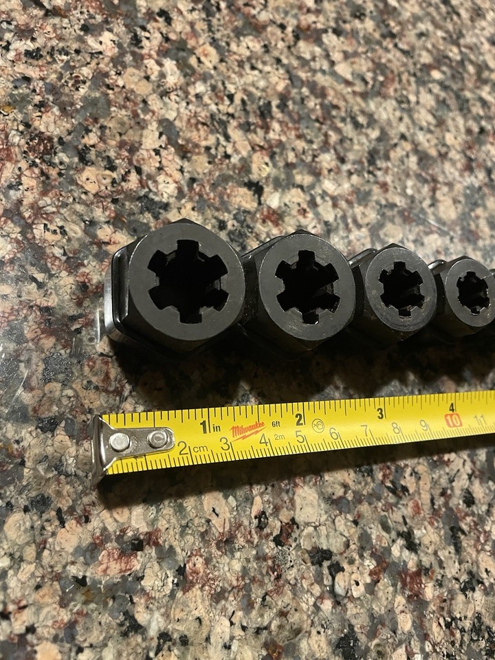 Lisle 19250 6pc Stuck Bolt Nut and Stud Remover Set | eBay