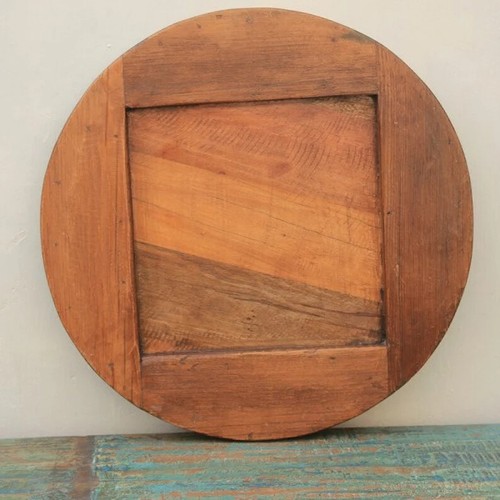 Wooden Rustic Round Table Top | eBay
