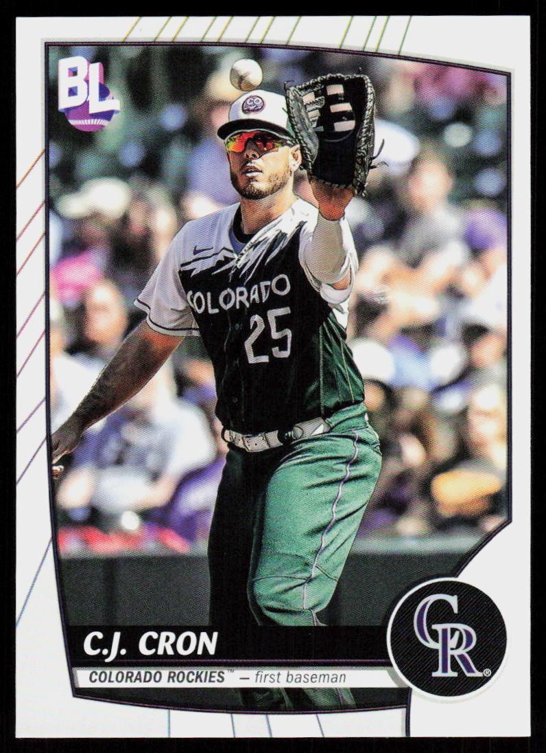 2023 Topps Big League C.J. Cron #146 BASEBALL Colorado Rockies | eBay