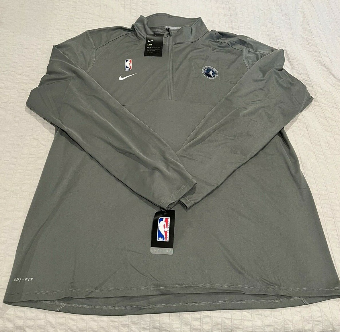 Nike Minnesota Timberwolves NBA XXL Tall Long Sleeve Team Issue ...