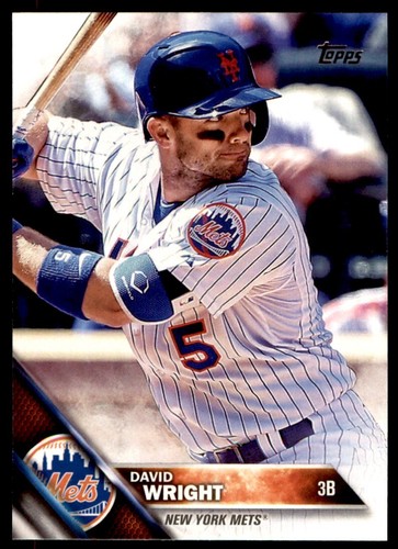 2016 TOPPS #310 DAVID WRIGHT NEW YORK METS | eBay