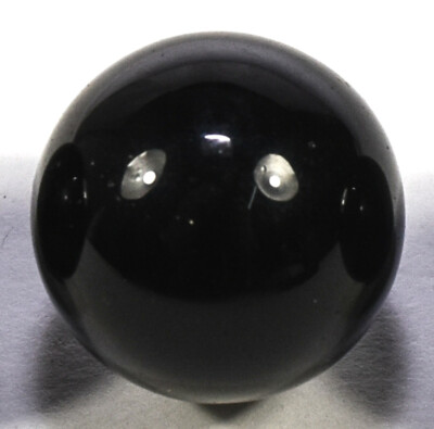19mm Black Obsidian Sphere Polished Volcanic Glass Crystal Mineral ...