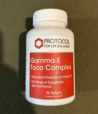 PROTOCOL FOR LIFE BALANCE - gamma E Toco Complex- 90ct. ex. 12/2024 | eBay