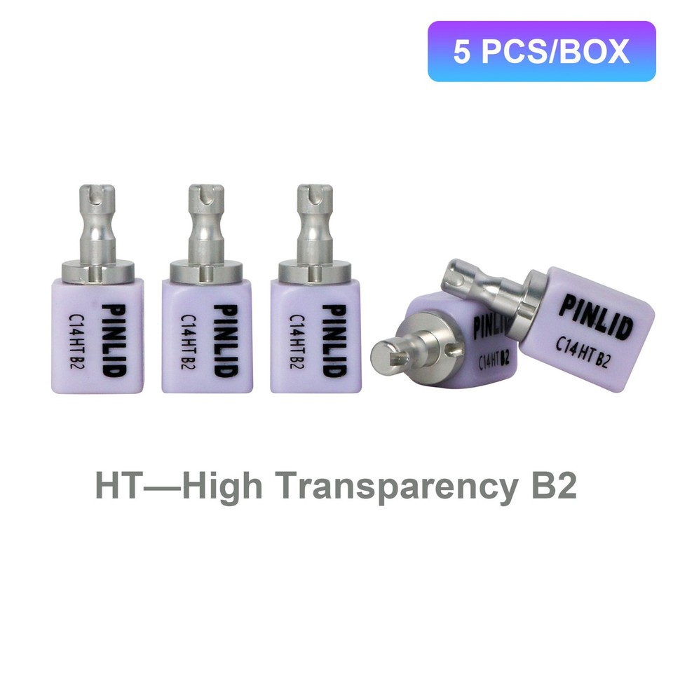 US C14 HT Transparency Glass Ceramic Lithium Disilicate CEREC Emax CAD ...