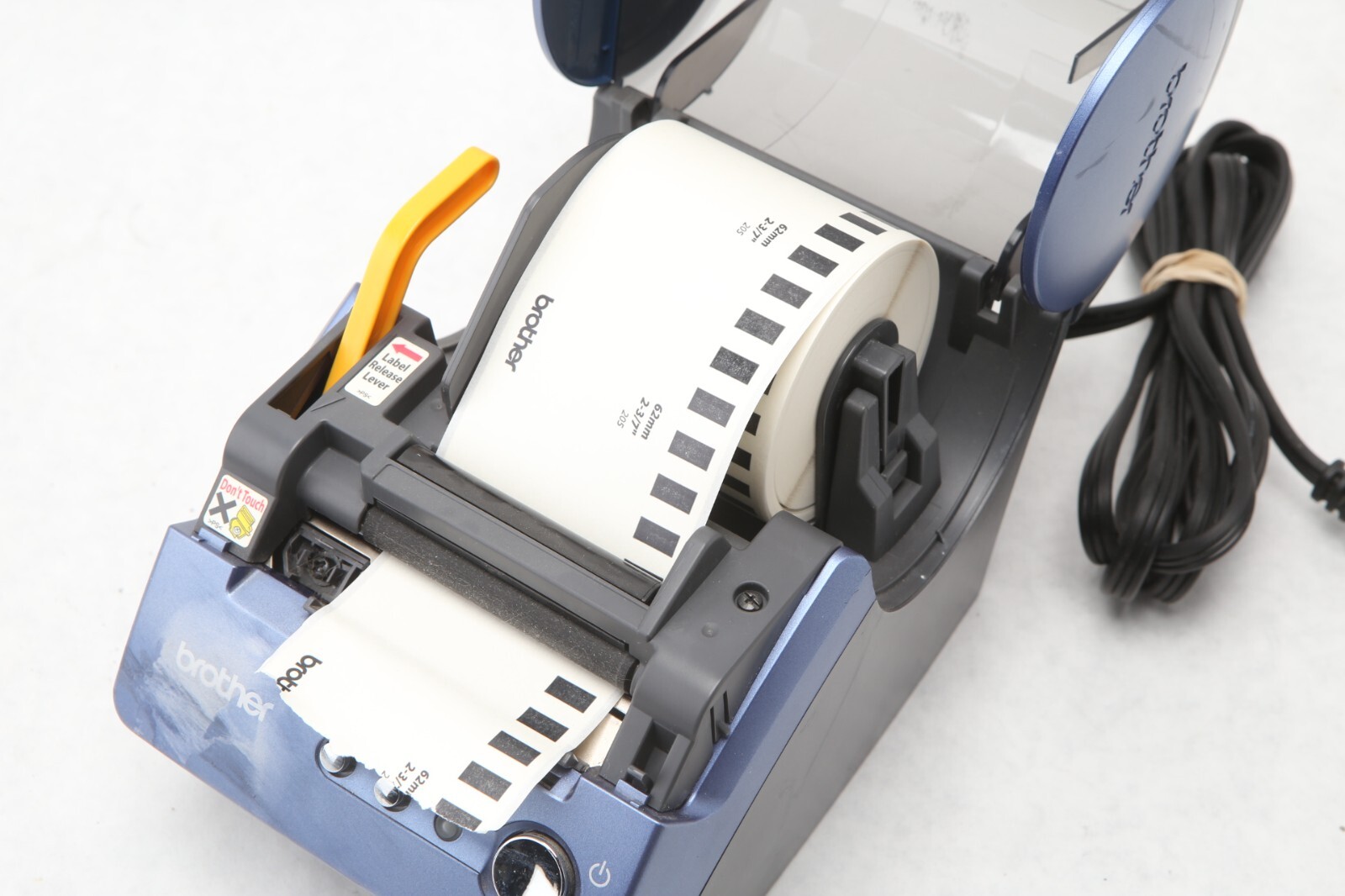 Brother P-Touch QL-550 Label Printer w Label Roll T53 | eBay