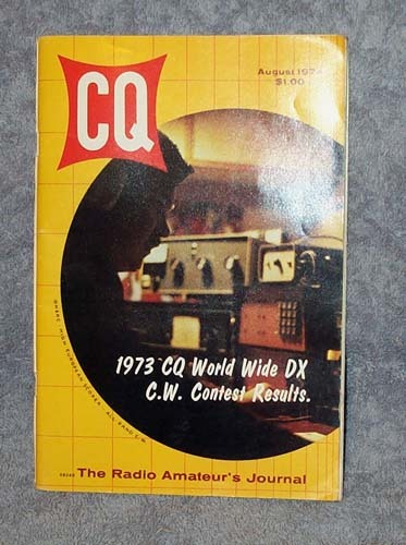 CQ Magazine The Radio Amateur's Journal August 1974, V30, No8, Very ...