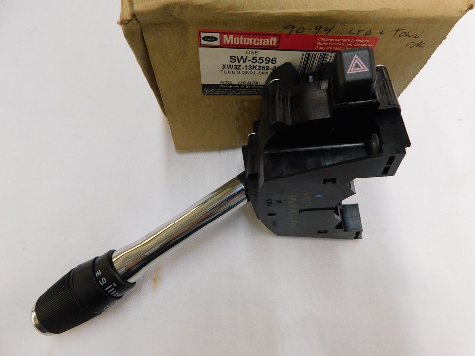 NOS OEM Ford 1990 1994 Crown Victoria Turn Signal Wiper Lever Switch ...