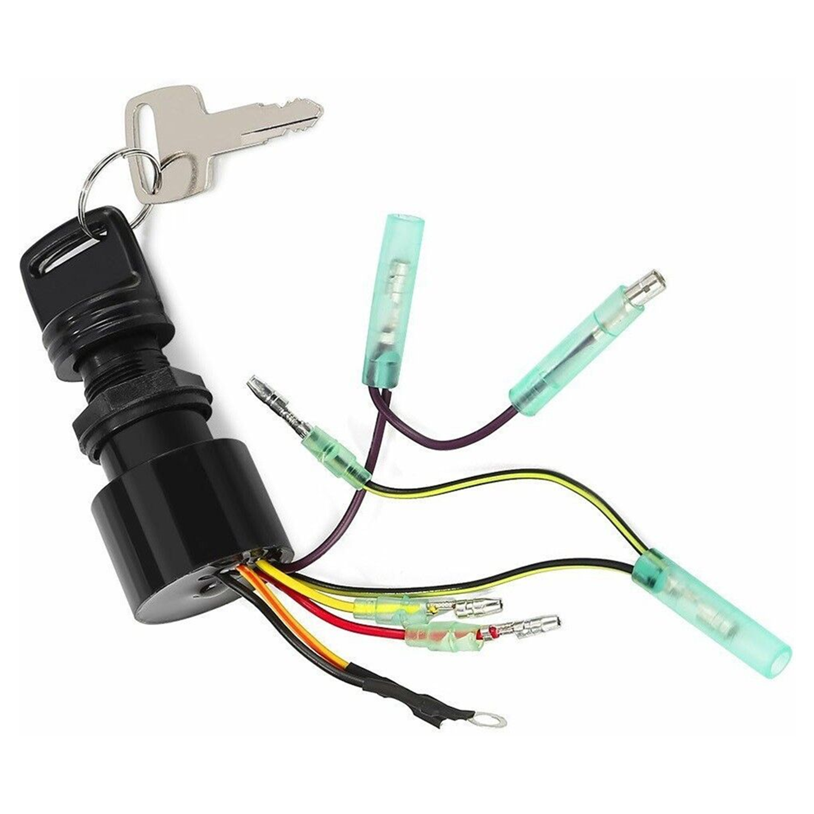 MERCURY MARINER QUICKSILVER REMOTE CONTROL BOX KEY IGNITION SWITCH 87 ...