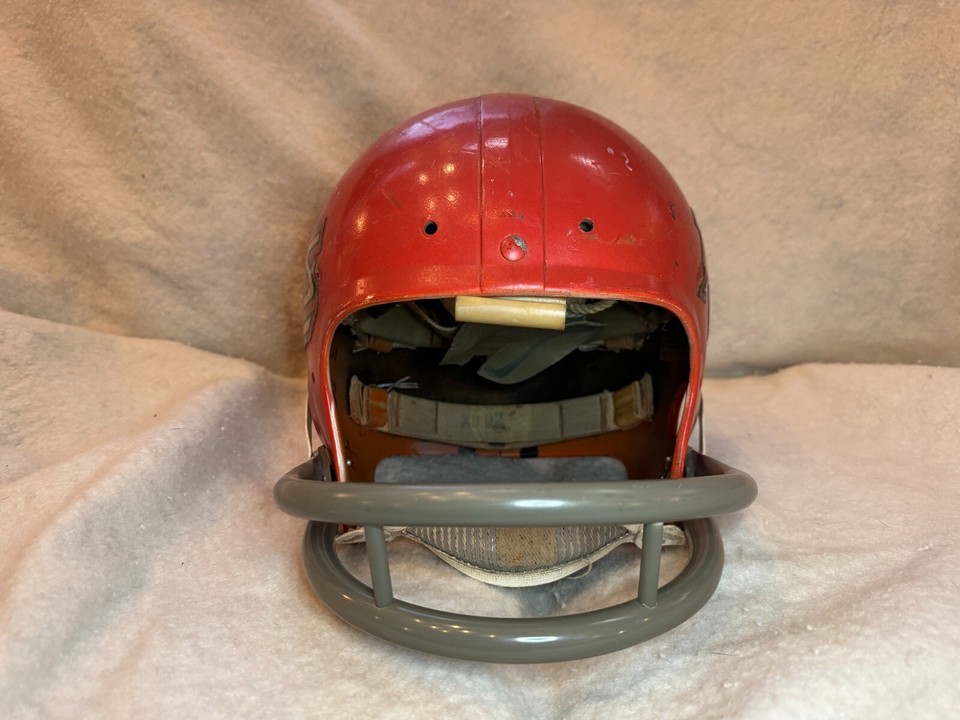 VINTAGE 1970's "Rams" RIDDELL TK 2 SUSPENSION PROJECT FOOTBALL HELMET ...