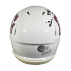 Johnny Manziel Signed Texas A&M Speed Mini Helmet w/ 2 Insc Beckett Wit ...