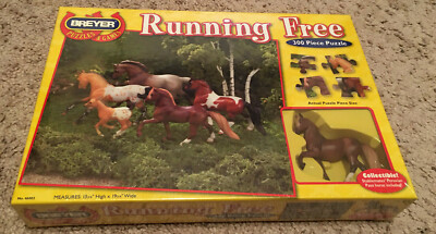 Breyer Running Free 300 Pc Puzzle w/ Peruvian Paso Stablemate Horse in ...