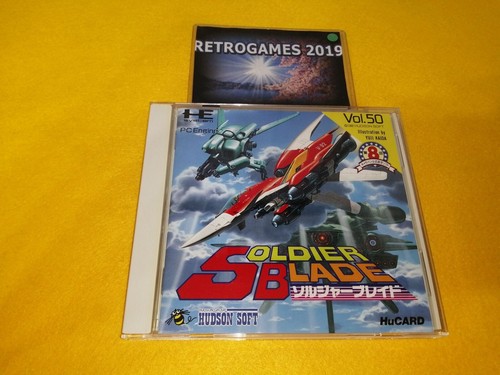 SOLDIER BLADE NEC PC Engine Hu-Card PCI REG CARD. | eBay