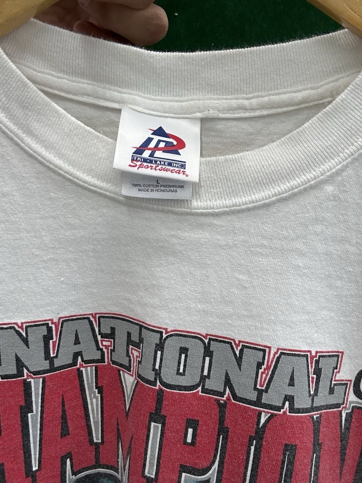 Champion Y2K Ohio State Buckeyes 2002 National Championship T-shirt | eBay