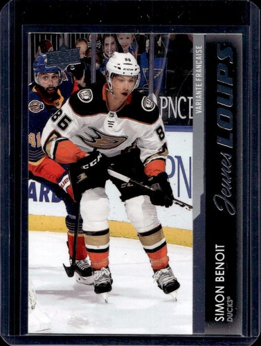 2021-22 Upper Deck Simon Benoit French Rookie Young Guns RC #228 | eBay